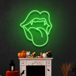 Vampire Lips Tongue Neon Sign | Liuyang Lamps