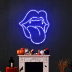 Vampire Lips Tongue Neon Sign | Liuyang Lamps