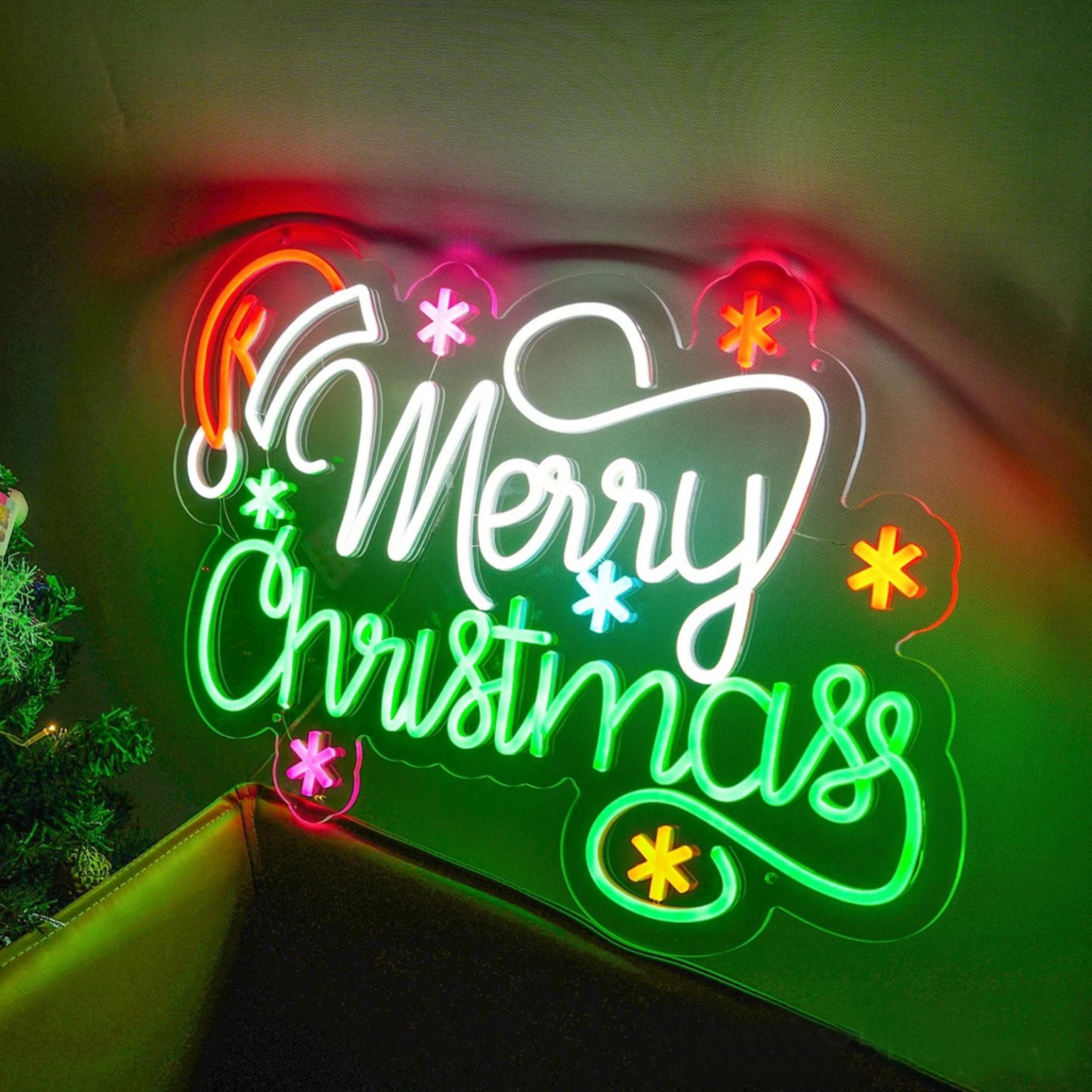 Merry Christmas Neon Sign New Style | Liuyang Lamps