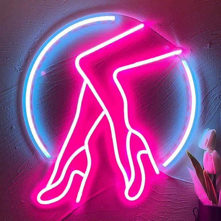 Beauty Legs Neon Sign | Liuyang Lamps