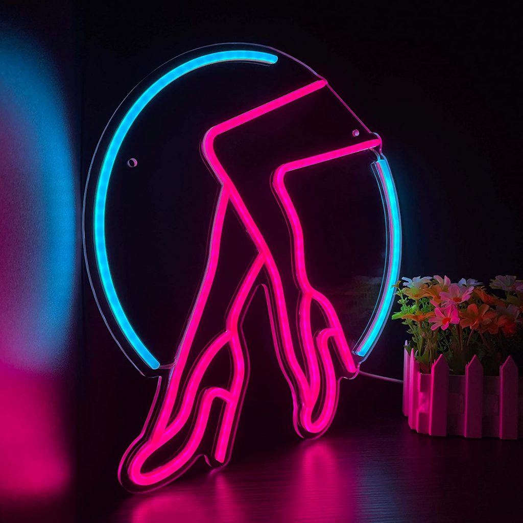 Beauty Legs Neon Sign | Liuyang Lamps