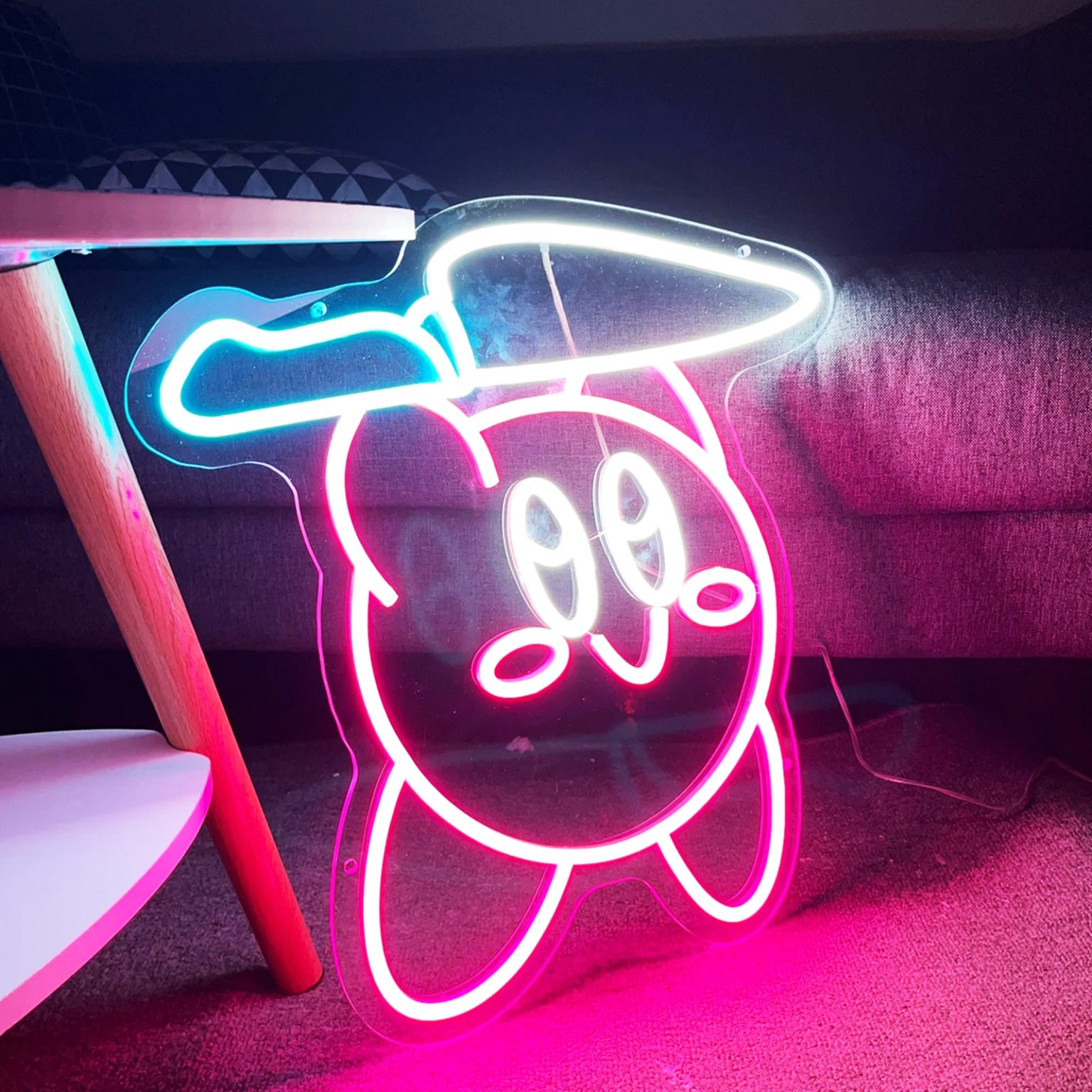 Kirby Knife Anime Neon Sign | Liuyang Lamps