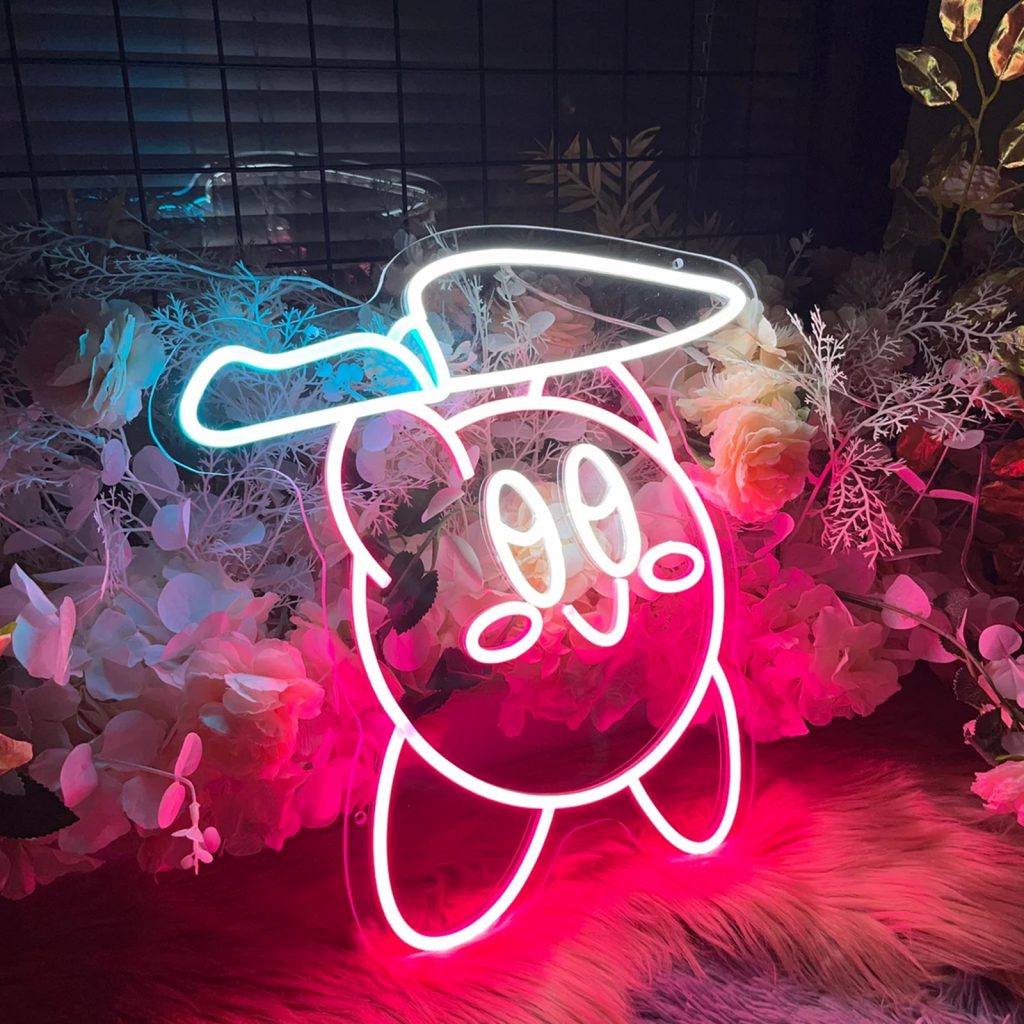 Kirby Knife Anime Neon Sign | Liuyang Lamps