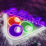 Billiard Game Neon Sign | Liuyang Lamps