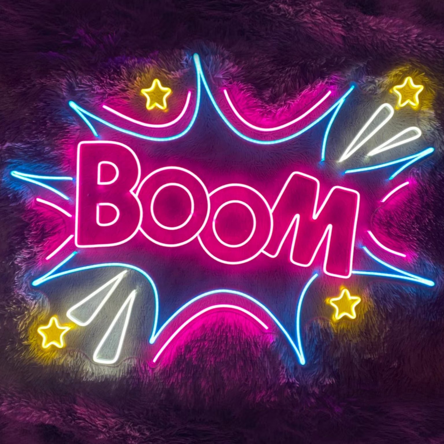 Boom Game Room Neon Signs | Liuyang Lamps