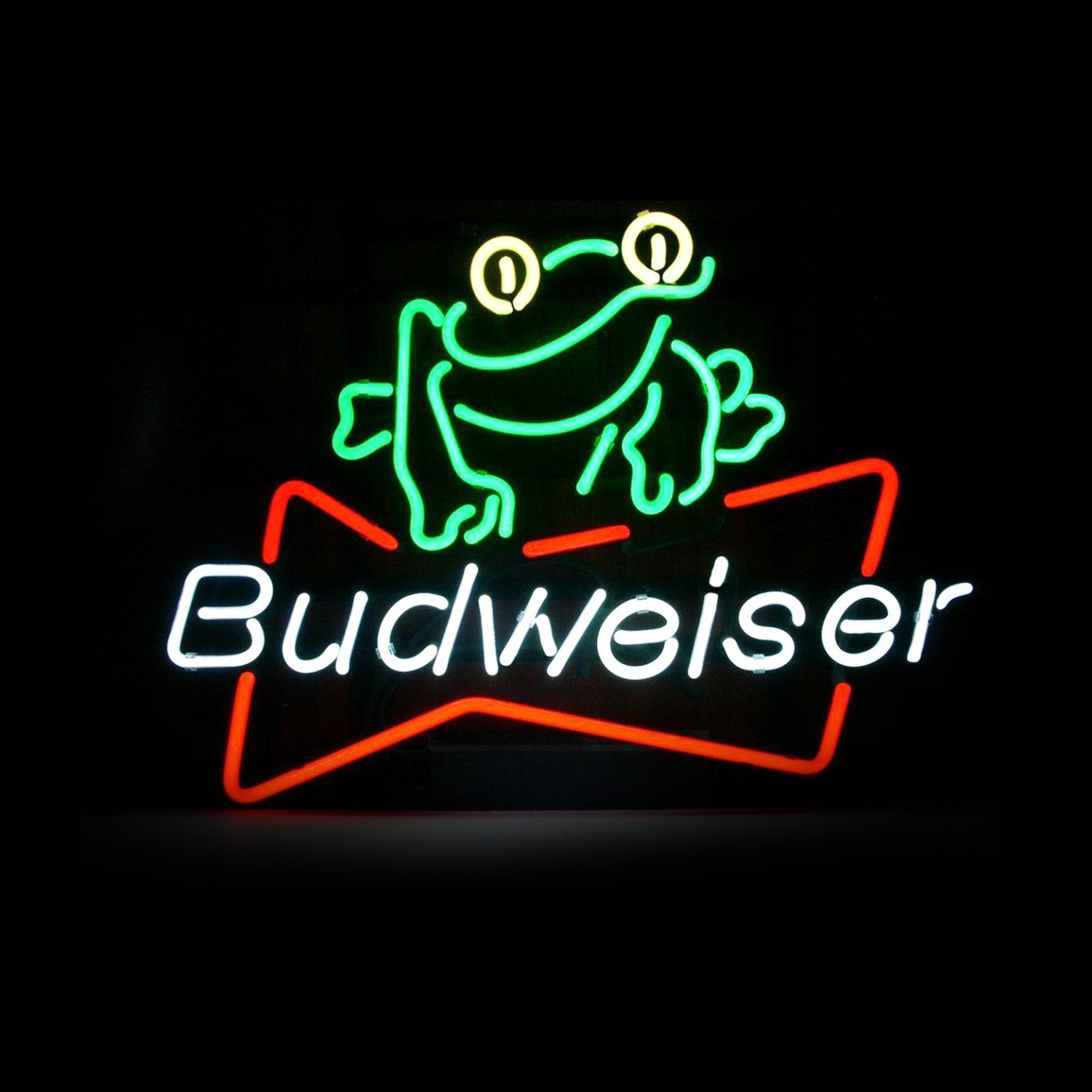 Budweiser Beer Frog Neon Sign | Liuyang Lamps