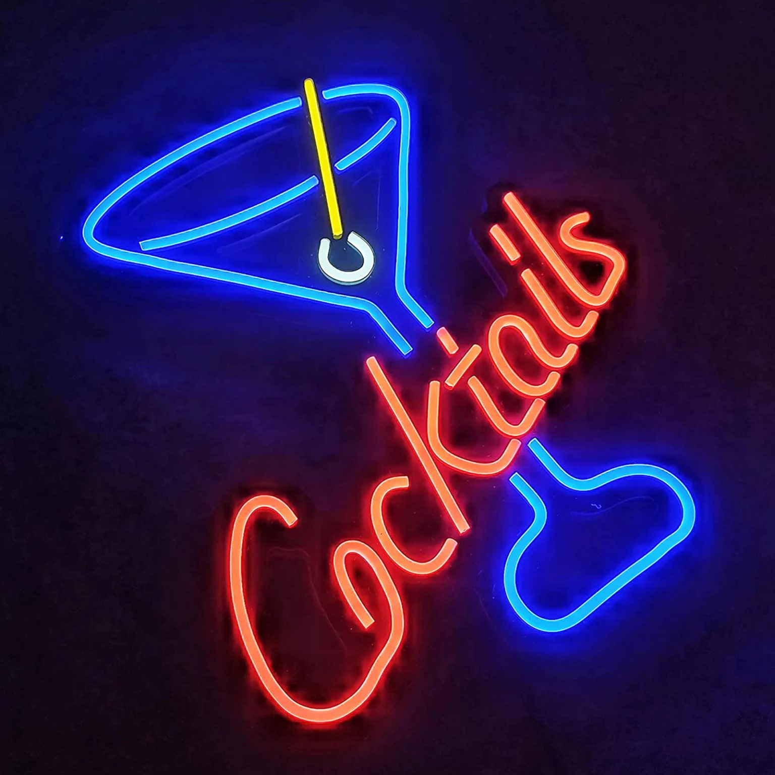 Cocktails Cup LED Neon Light | Liuyang Lamps