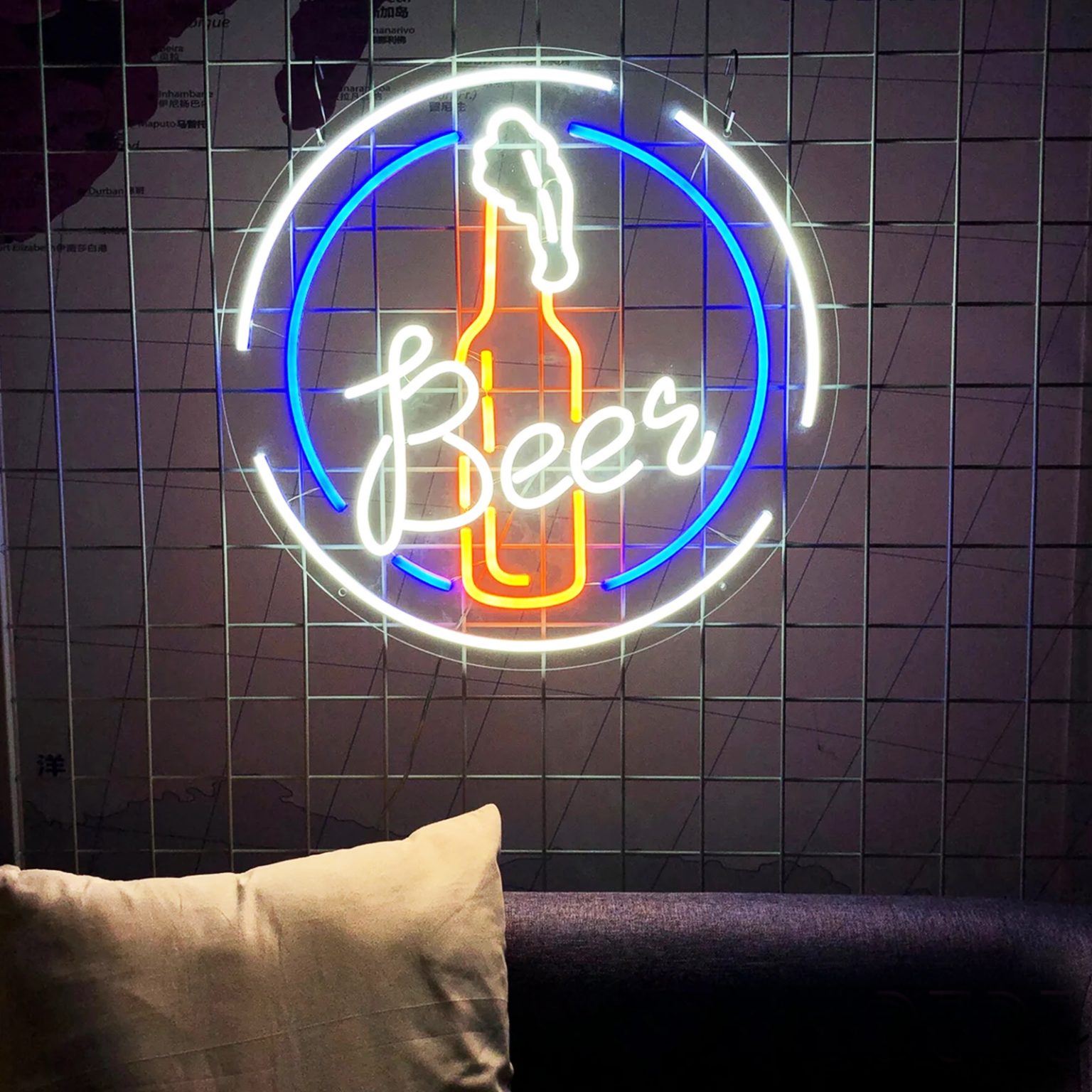 Home Pub Beer Neon Sign | Liuyang Lamps