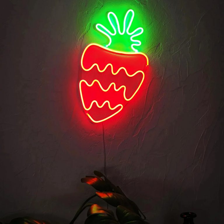 Strawberry Neon sign | Liuyang Lamps