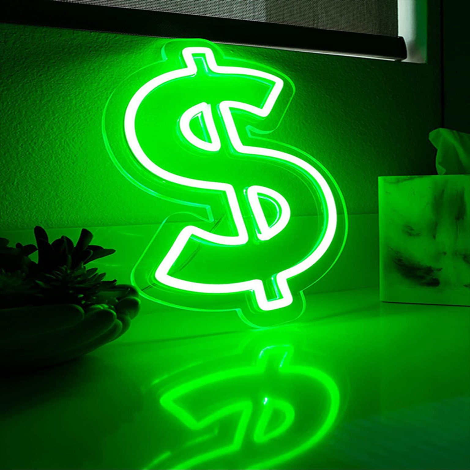 Dollar Neon Sign | Liuyang Lamps