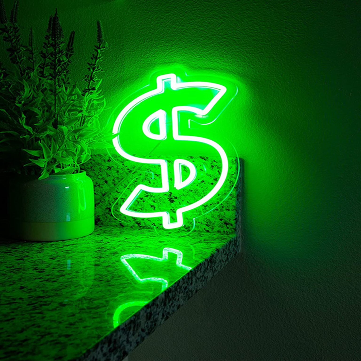 Dollar Neon Sign | Liuyang Lamps
