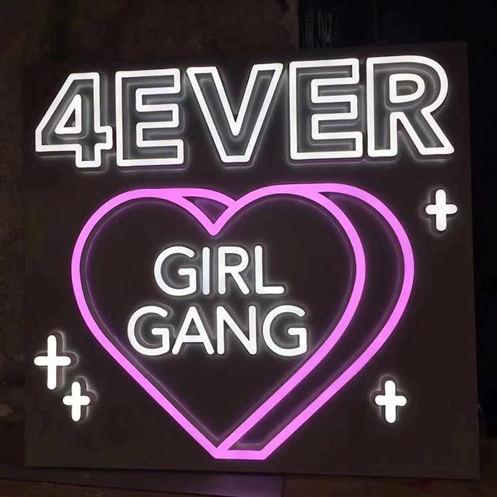 4EVER Girl Gang Neon Sign | Liuyang Lamps