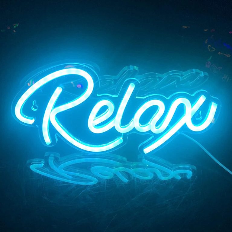 Relax Neon Sign | Liuyang Lamps