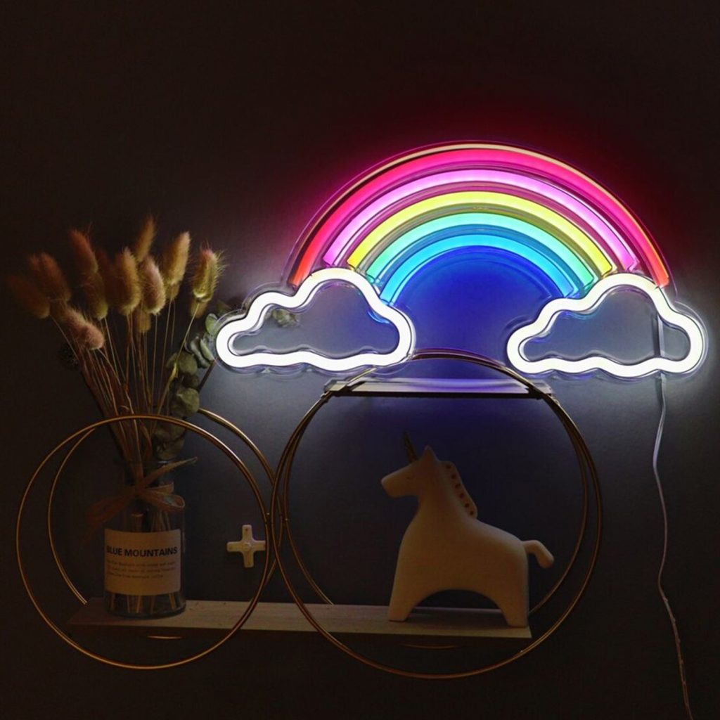 Rainbow Cloud Neon Light | Liuyang Lamps